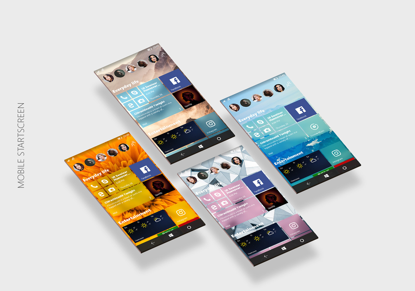 One Windows for All devices concept with redesigned UI (Project Neon)