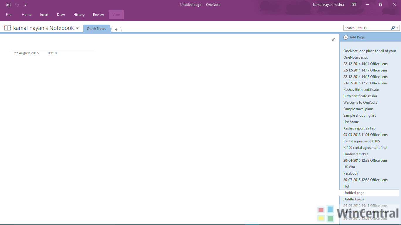 OneNote gets Fluent Design UI changes for Windows 10