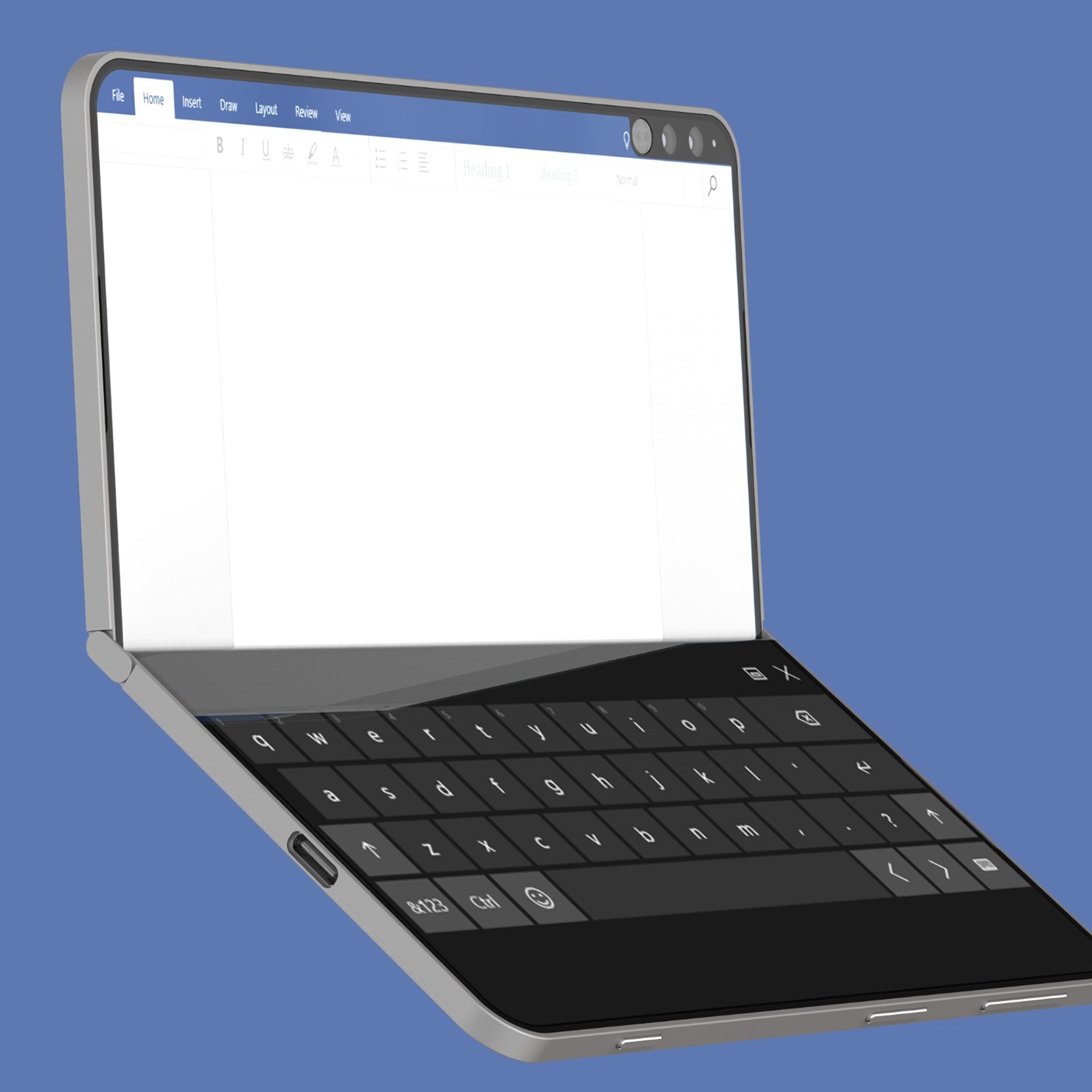 This Surface Note concept has foldable Surface Phone with note taking ...
