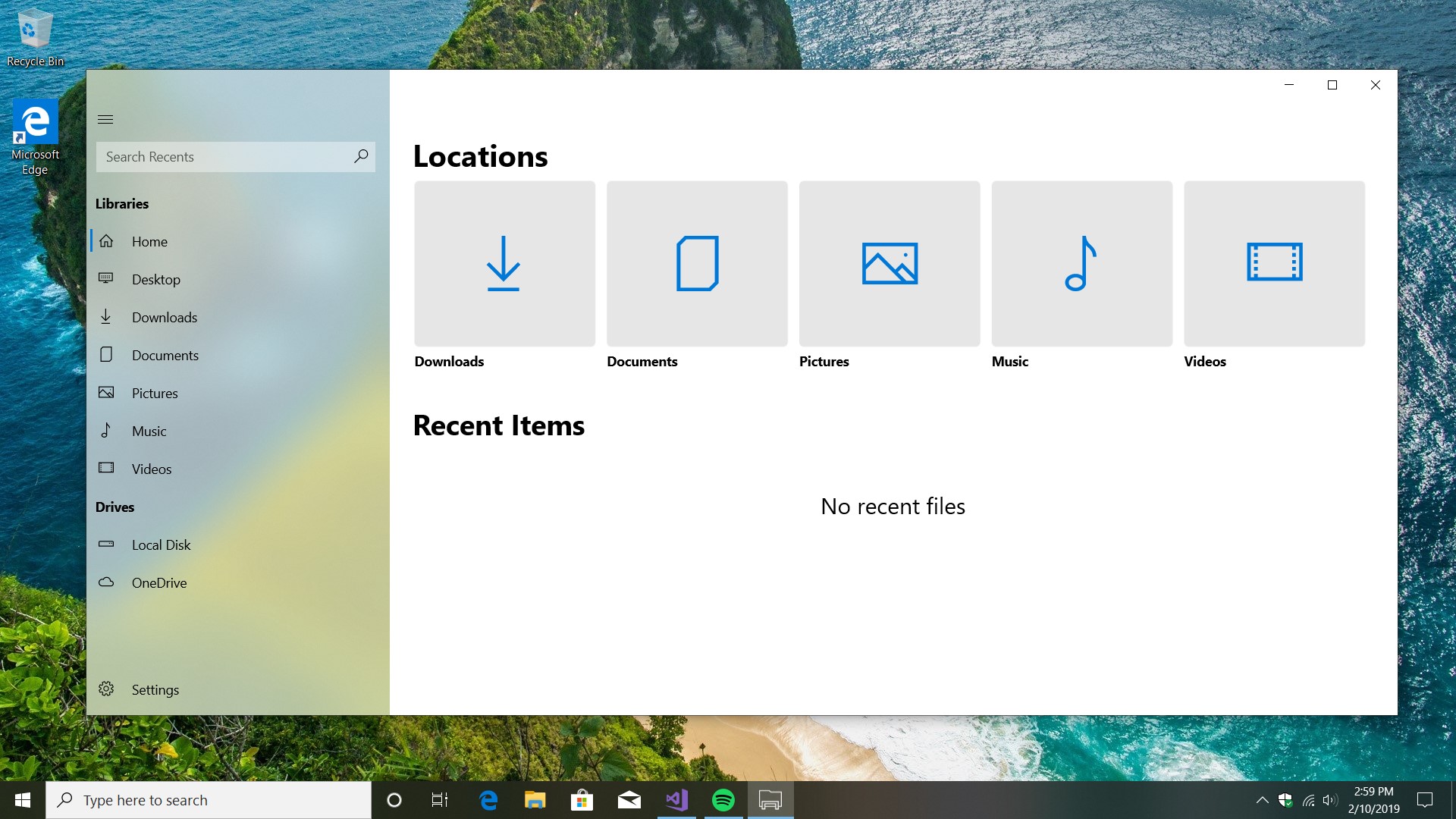 The new Files UWP app for Windows 10 sheds light on Microsoft's ...