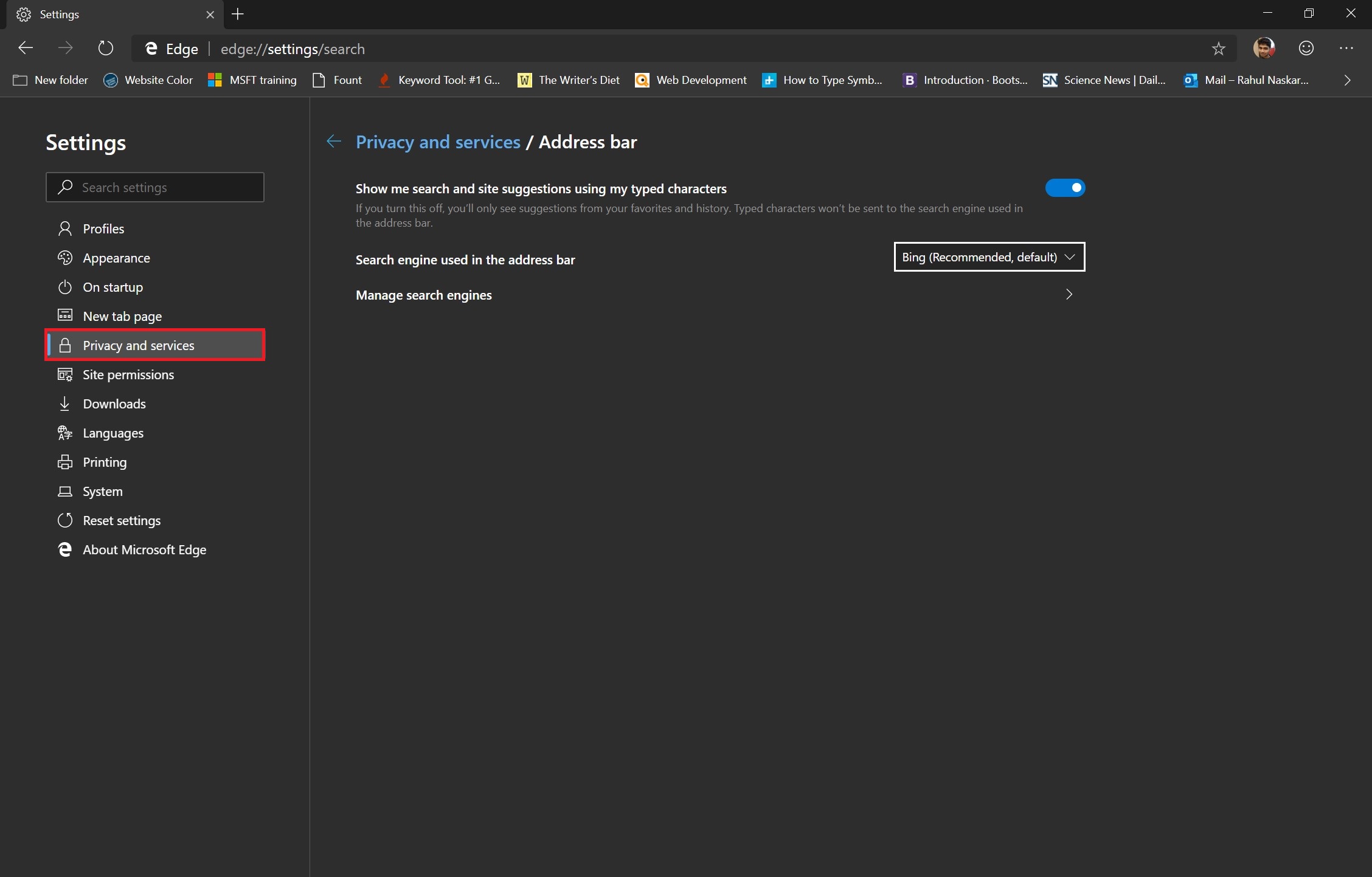 [Video] Change the default search engine in Chromium Edge browser