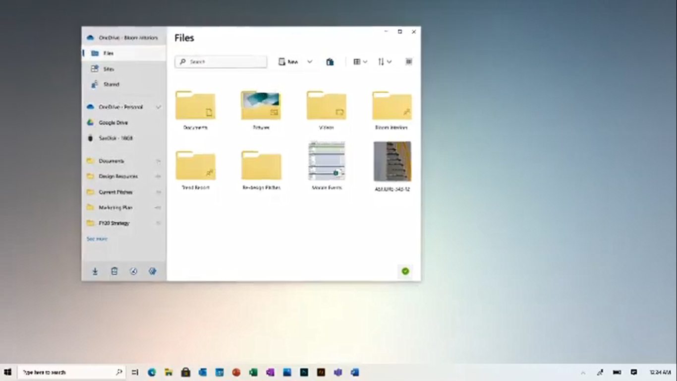 A closer look at new Windows 10 Start Menu & File explorer coming in ...