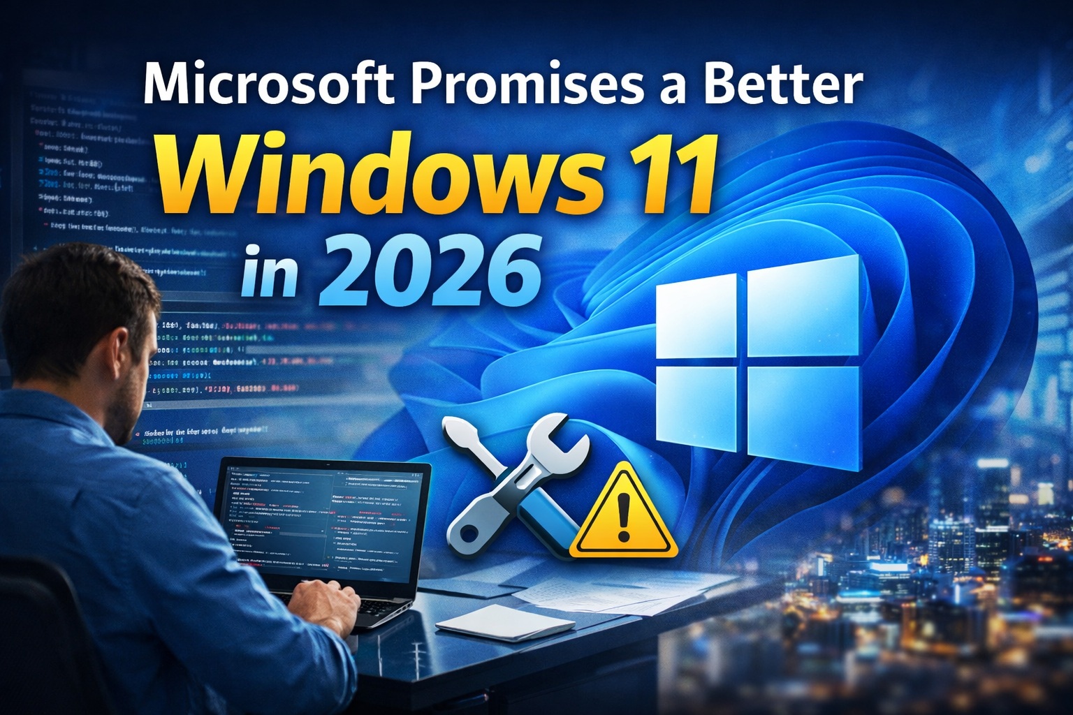Microsoft Focuses on Fixing Windows 11 in 2026 After Backlash