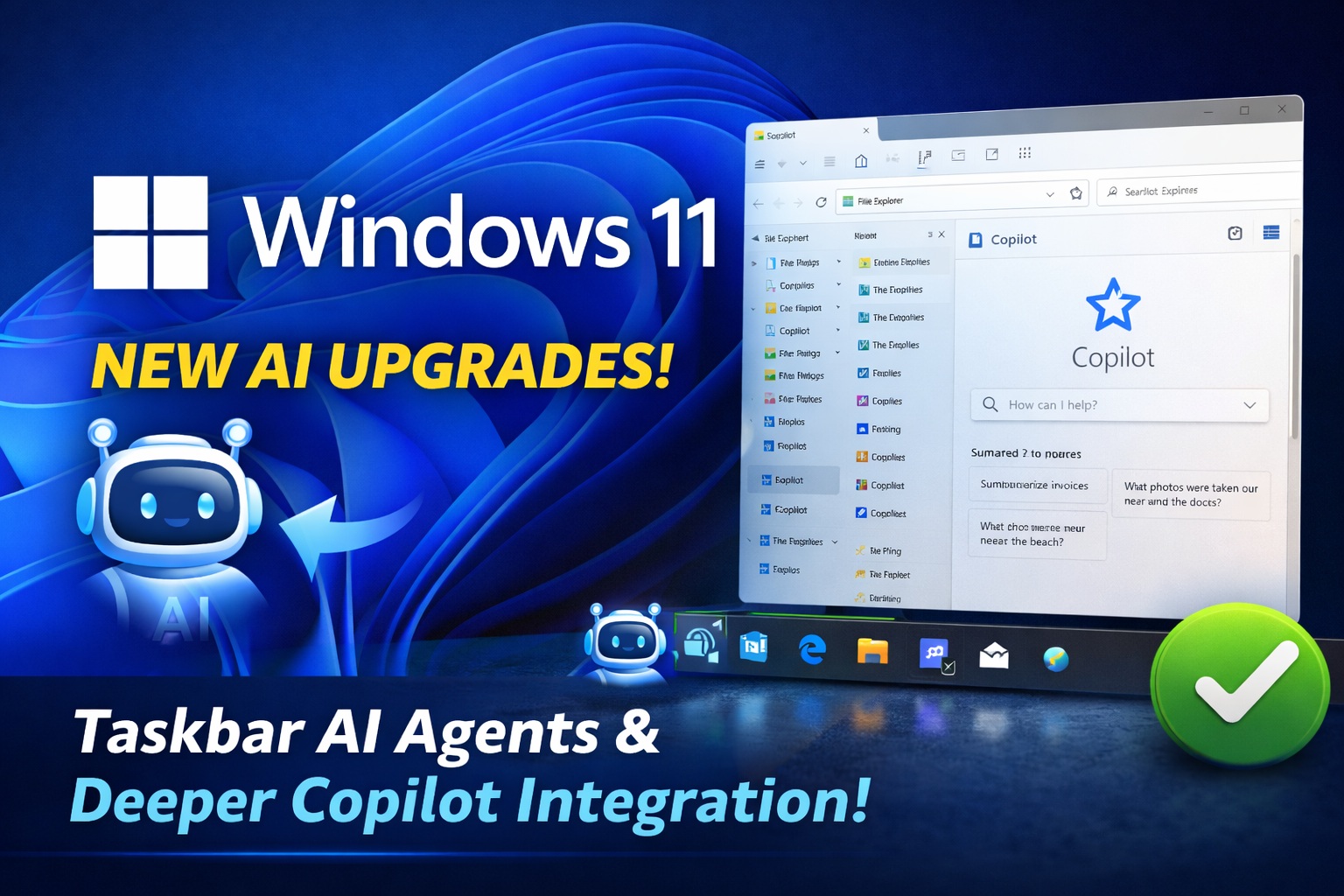 Microsoft Brings Taskbar AI Agents to Windows 11