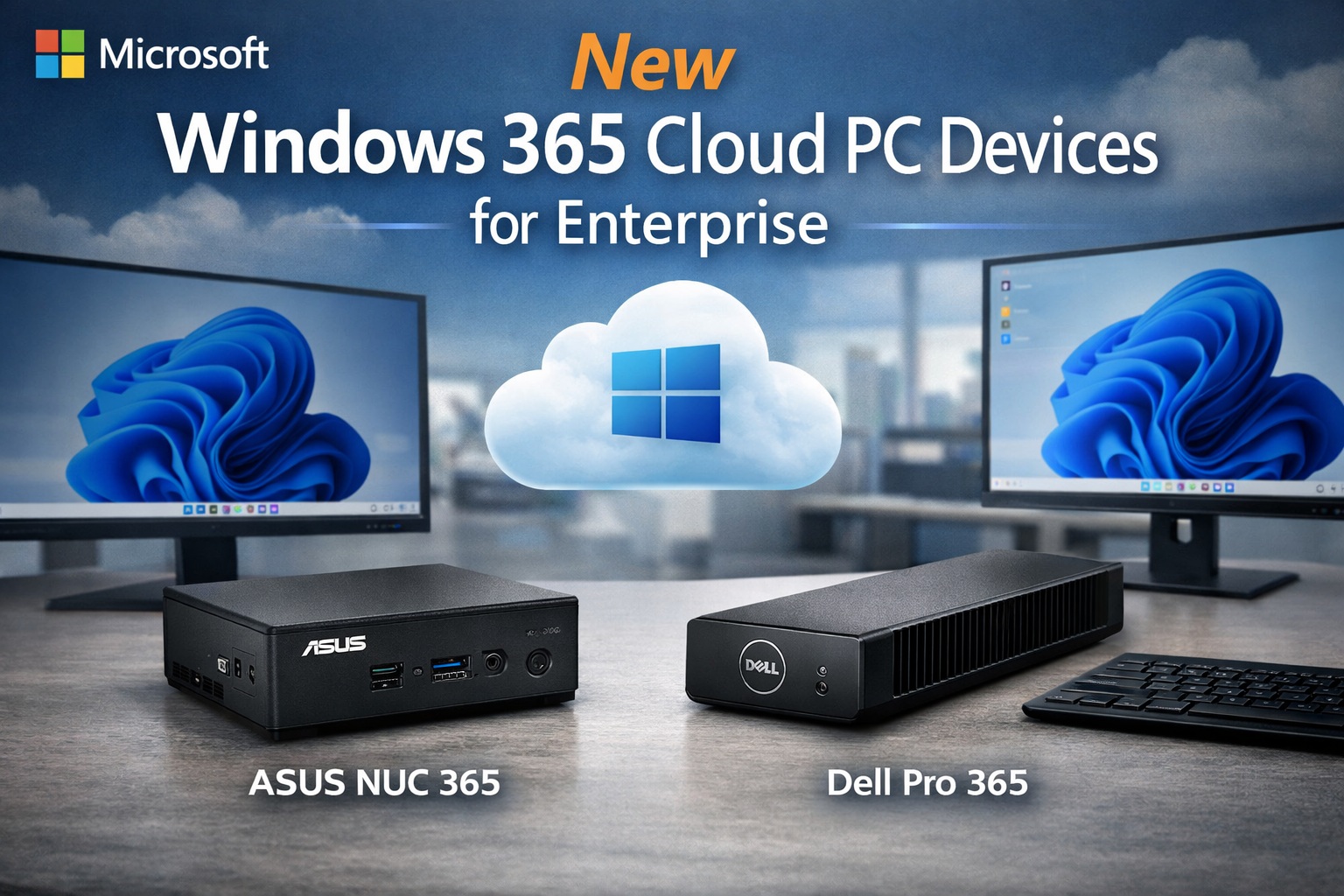 Microsoft Unveils New Windows 365 Cloud PC Devices