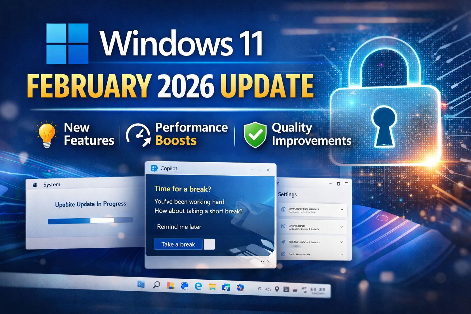 Windows 11 February 2026 Update: New Features, Quality Improvements ...
