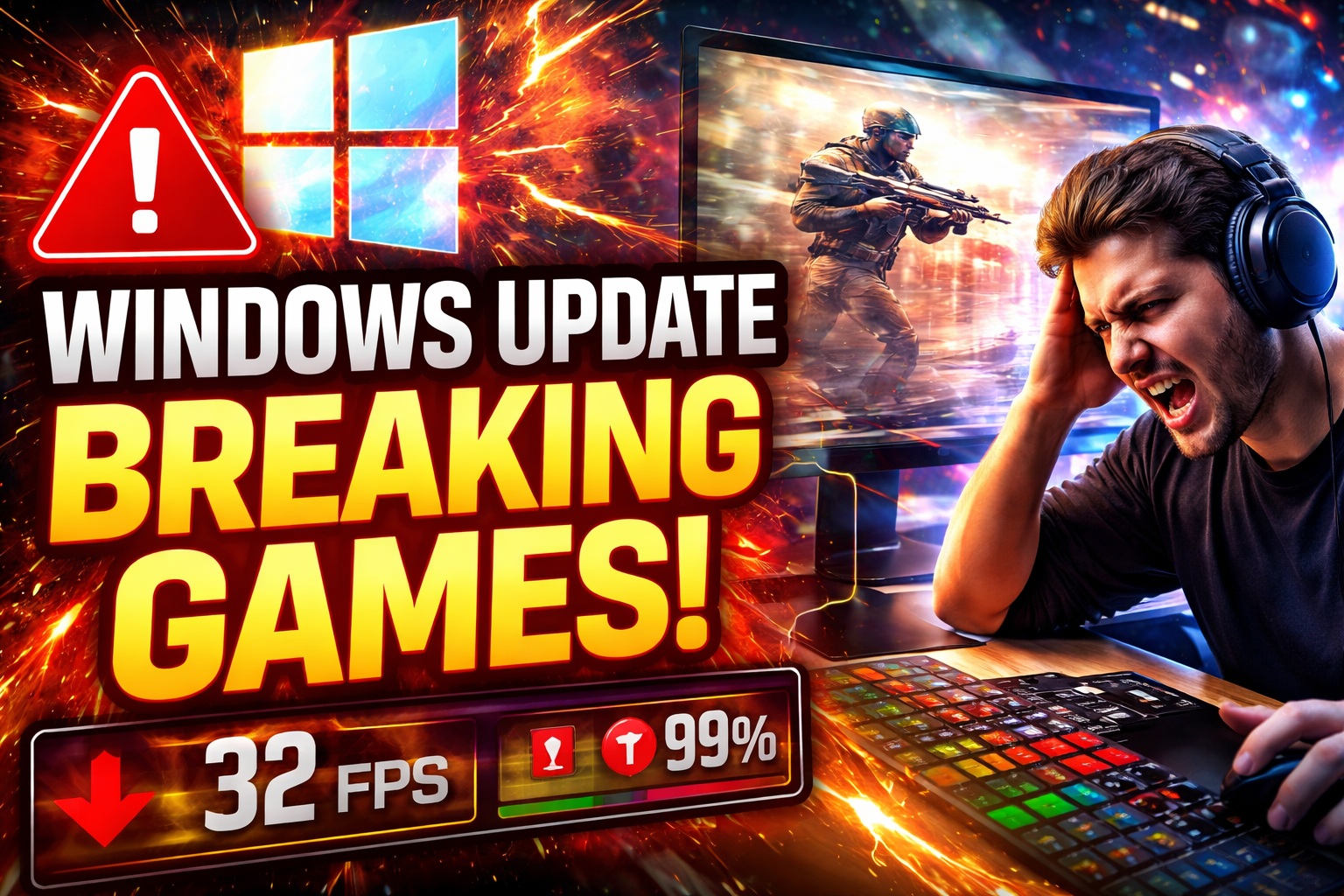 Windows Update Hurting Gaming Performance?