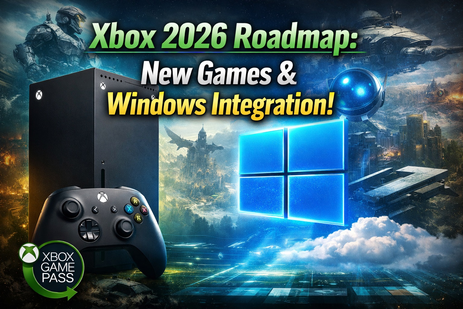 Xbox 2026 Roadmap: New Games, Windows Integration Revealed