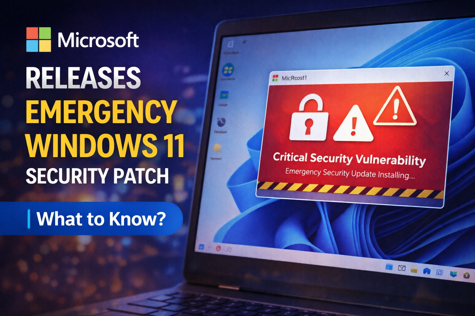 Microsoft Releases Emergency Windows 11 Security Patch