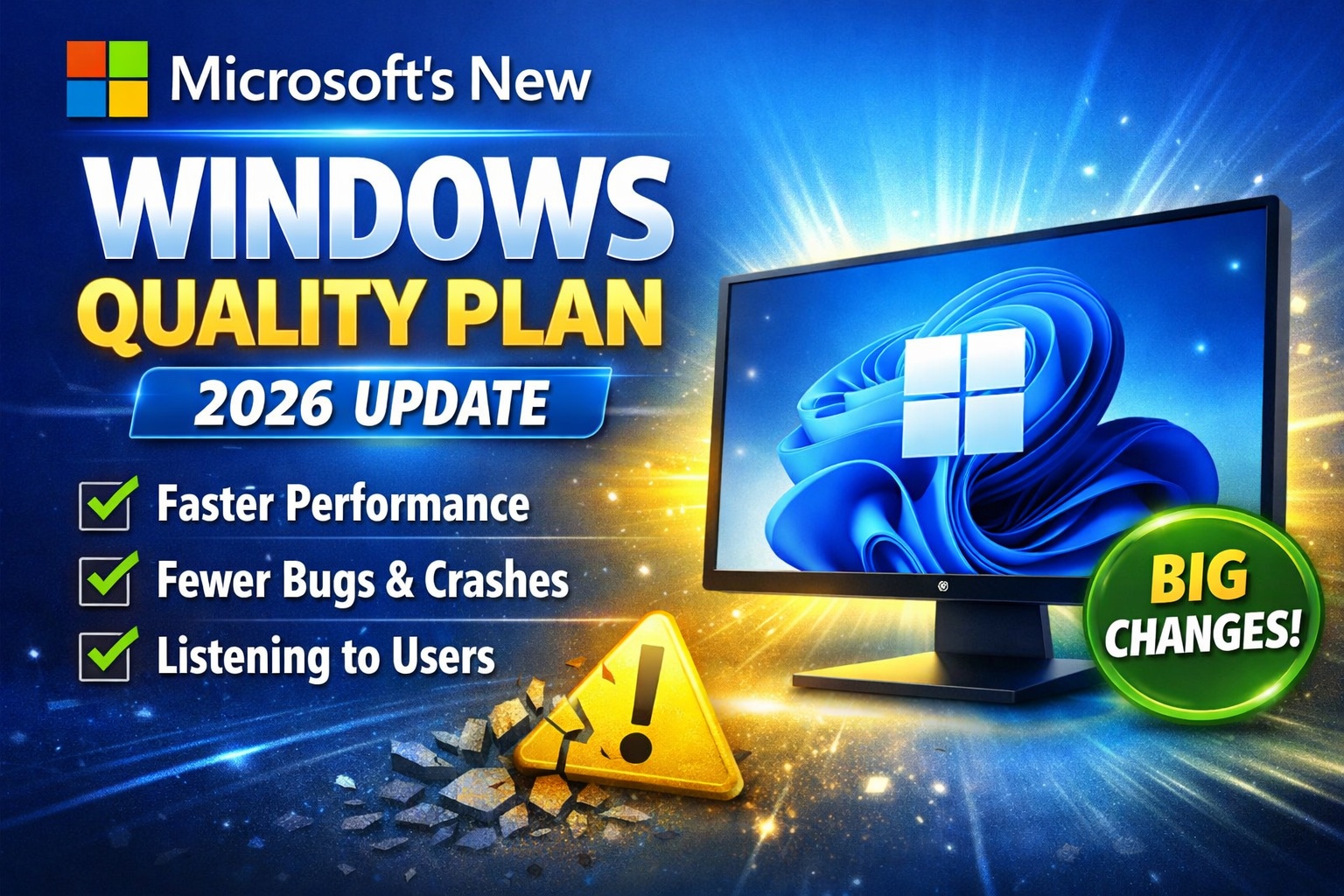 Microsoft’s New Windows Quality Plan (2026)