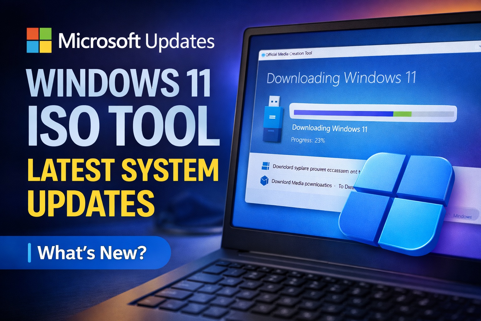 Microsoft Updates Windows 11 ISO Tool With Latest System Updates