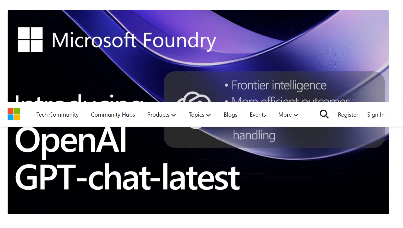 GPT-chat-latest Rolls Out in Microsoft Foundry - WinCentral