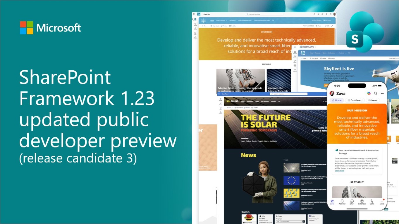 SharePoint Framework v1.23 Preview Released - WinCentral