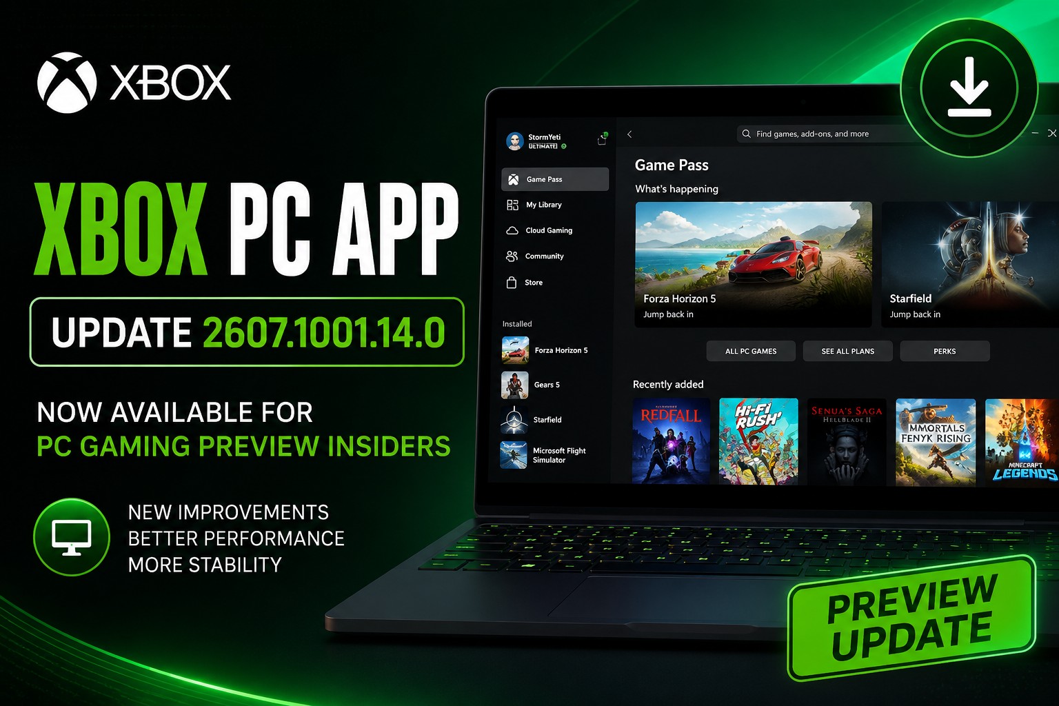 Xbox PC App 2607.1001.14.0 Update Rolls Out - WinCentral